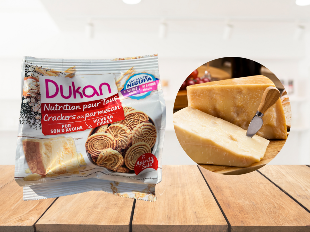 Crackers al Parmigiano e semi 100g | Dukan New Boutique Italia